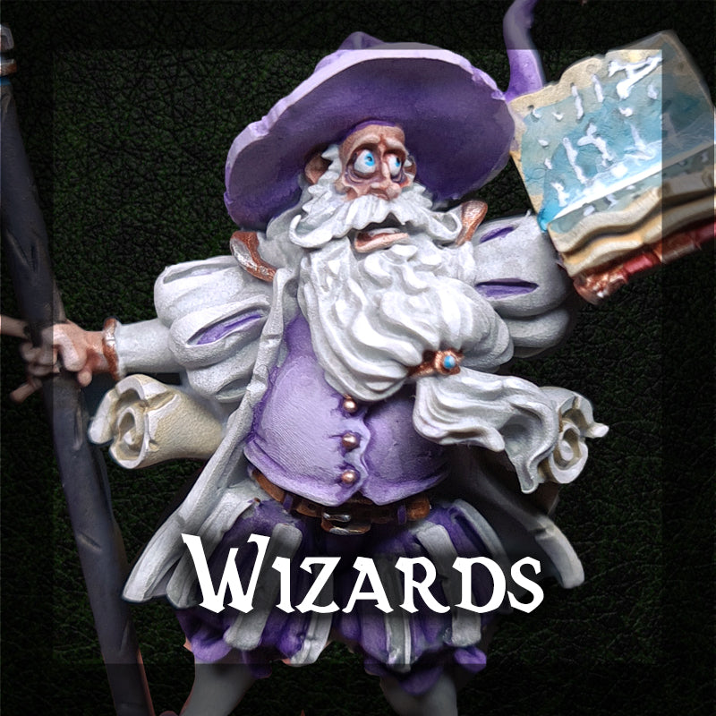 Wizards - ArcWorlde: Second Edition – Warp Miniatures