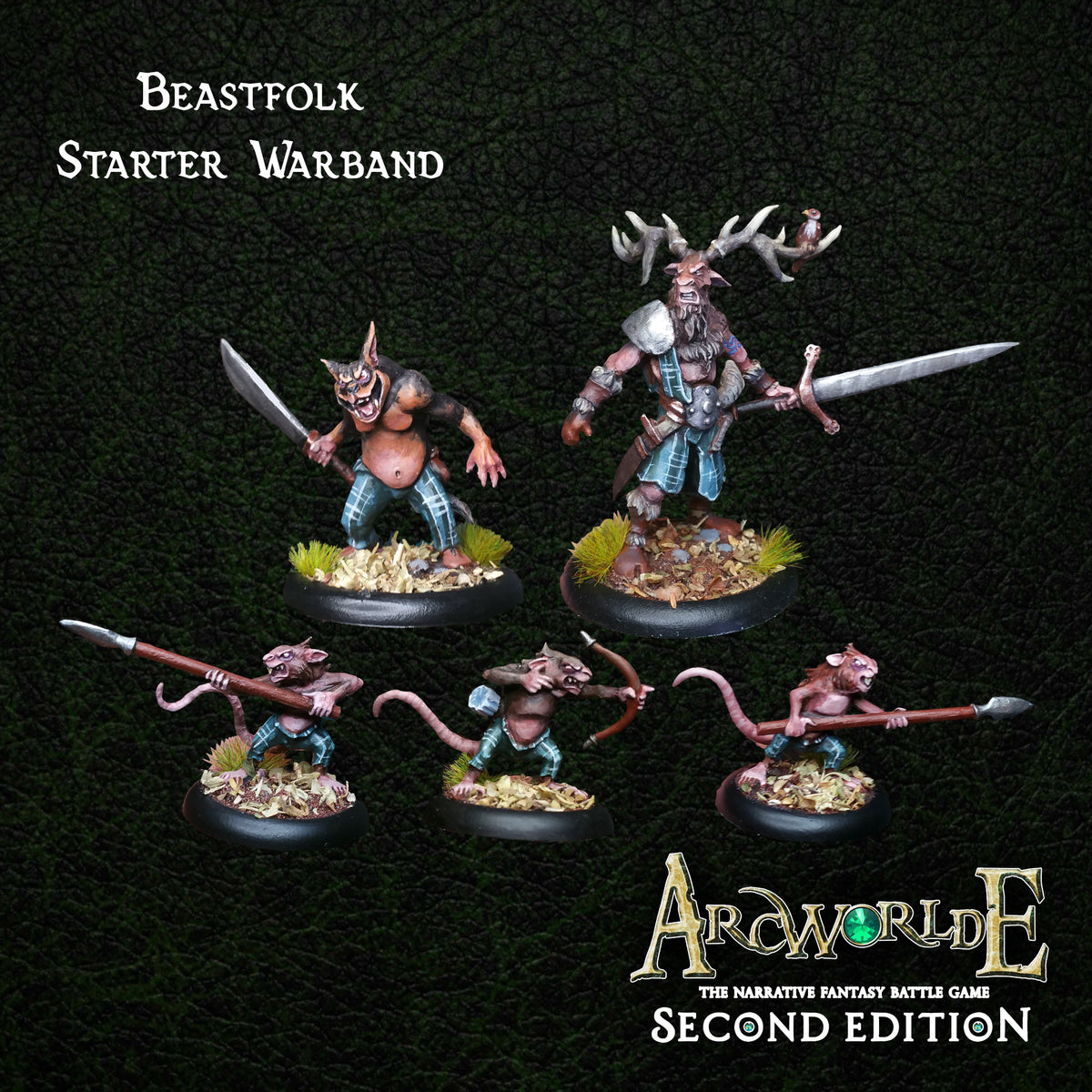 Beastfolk Starter Warband – Warp Miniatures