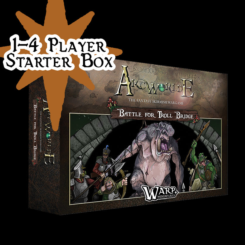 Battle for Troll Bridge - 1 to 4 Player Starter Box Set – Warp Miniatures