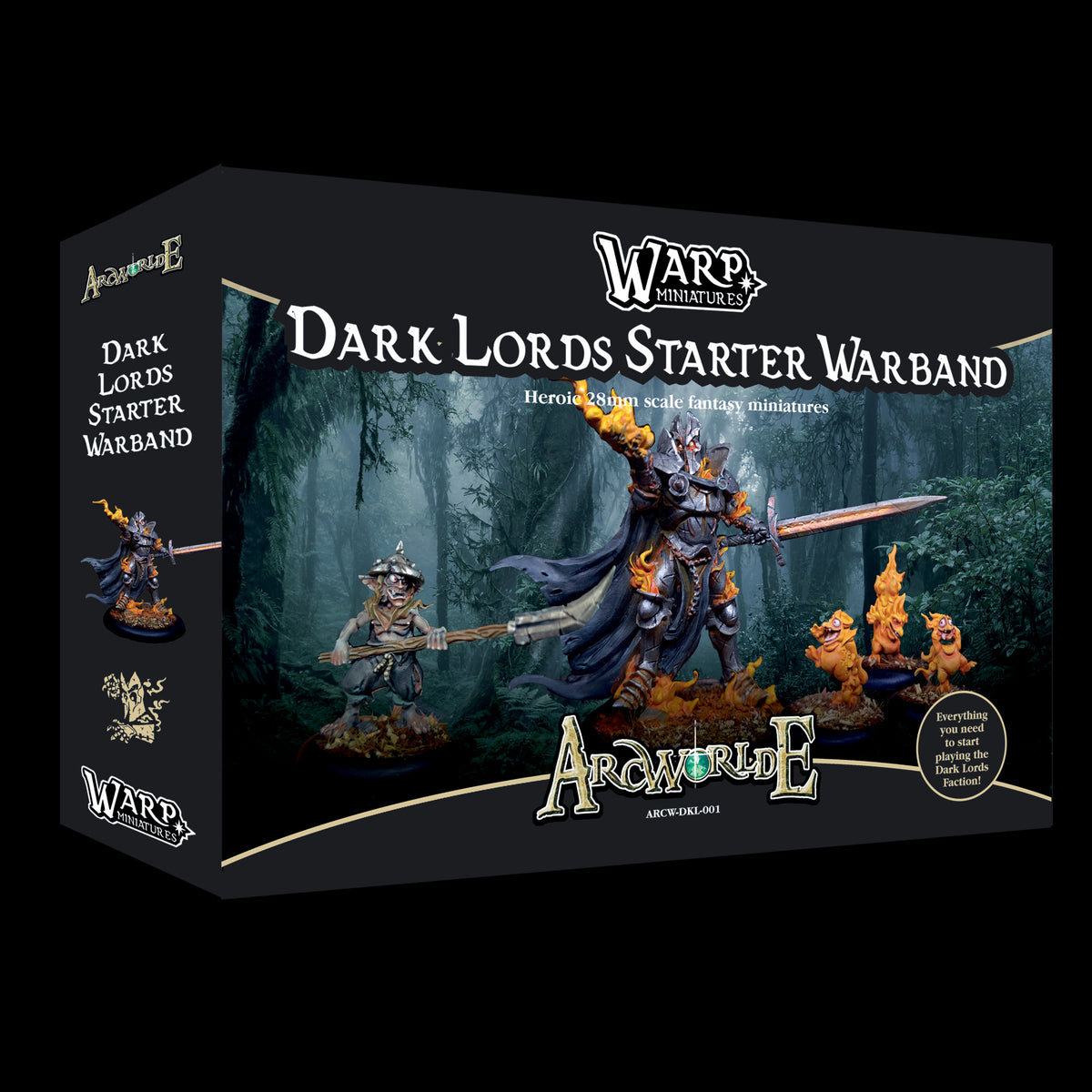 Dark Lord Starter Warband – Warp Miniatures