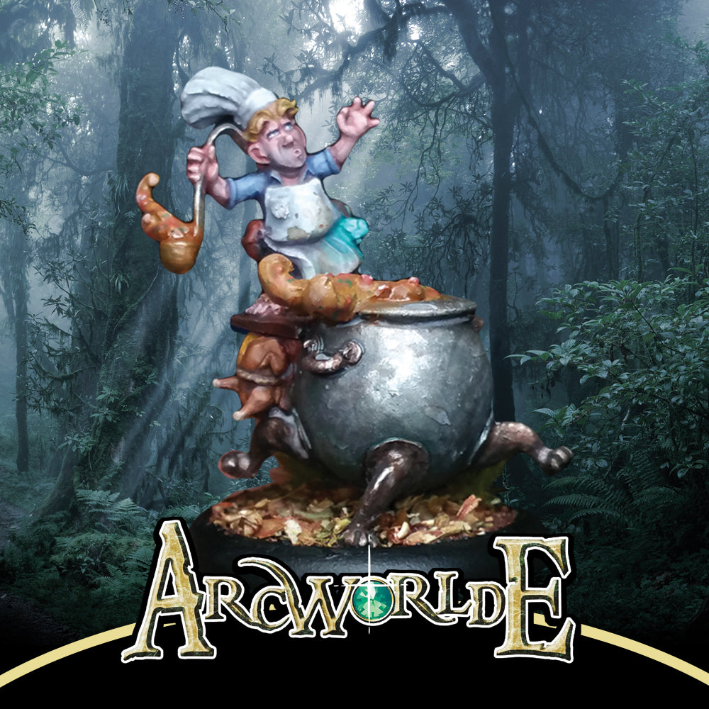 Halfling Battle Cook – Warp Miniatures