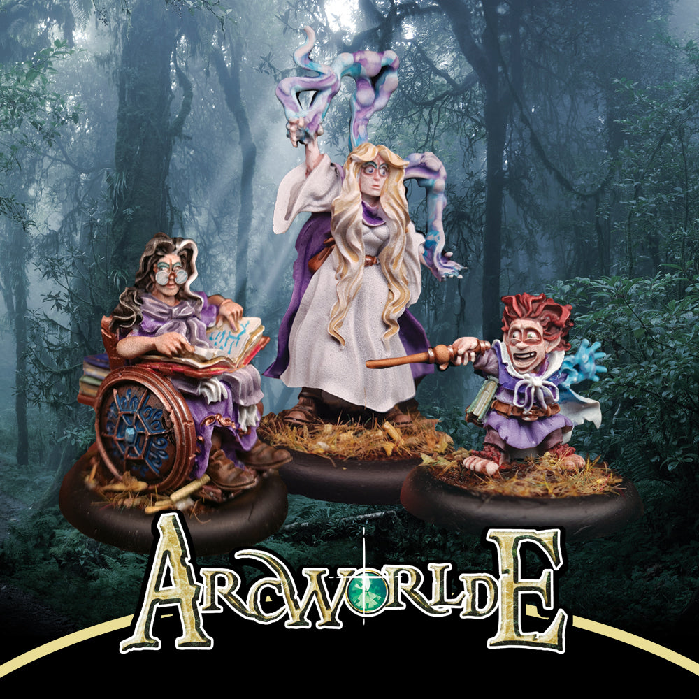 Wizard Apprentice Pack (3) – Warp Miniatures