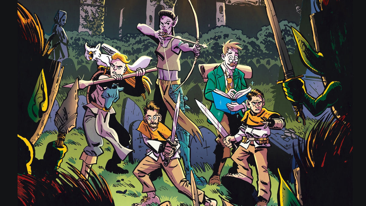 ArcWorlde: Tales from the Journal Comic Character Pack – Warp Miniatures